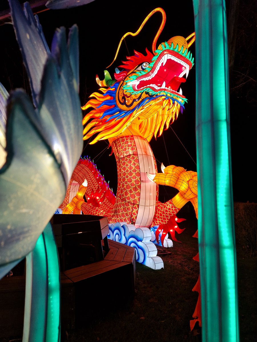China lights festival in Tiergarten Kleve (review)